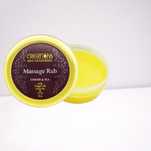 Creations Spa Essentials Rub (50g) - GINGER AND TEA | Lazada PH