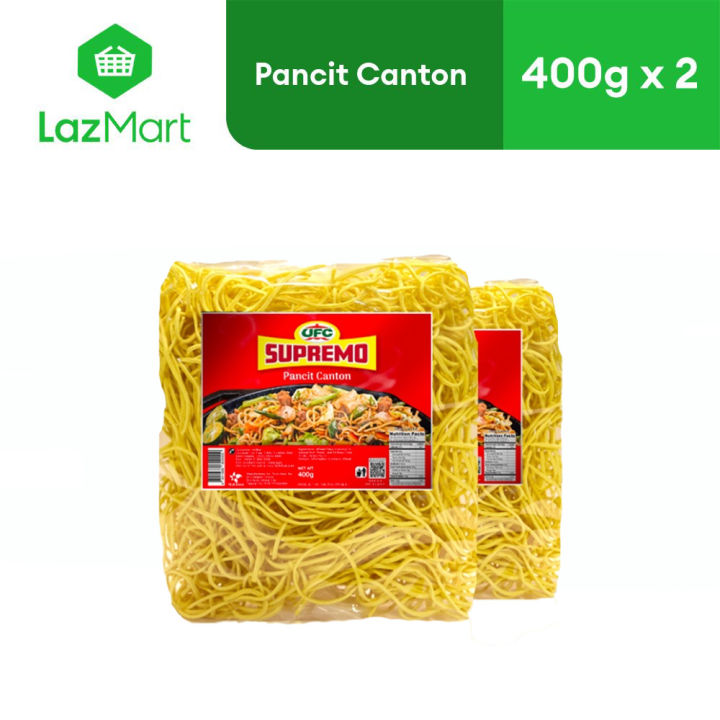 UFC Supremo Pancit Canton 400g - Pack of 2 | Lazada PH
