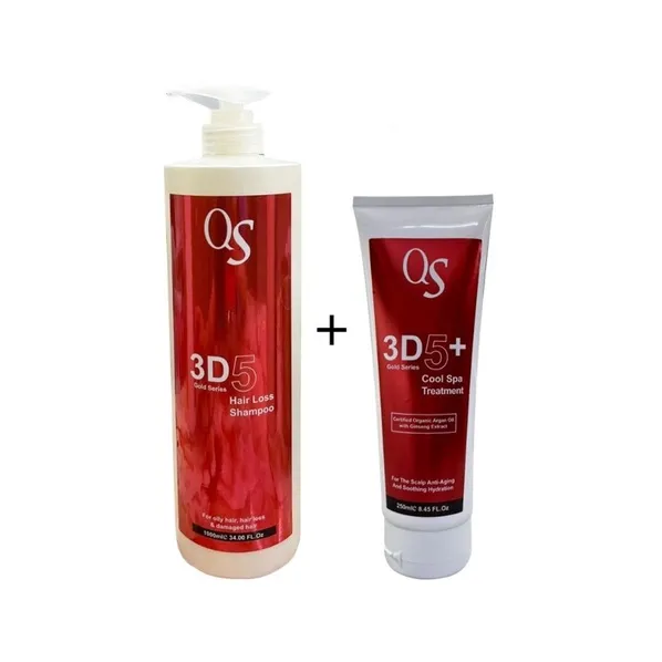 Qs 5 Hair loss Shampoo + Qs 5 Scalp Treatment (Set) | Lazada