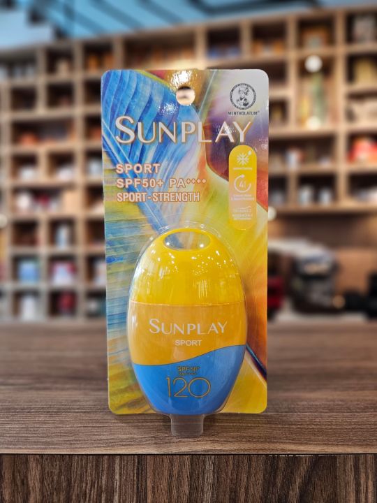 Mentholatum Sunplay Sport Lotion 120 Sunscreen SPF 50+ 35g | Lazada