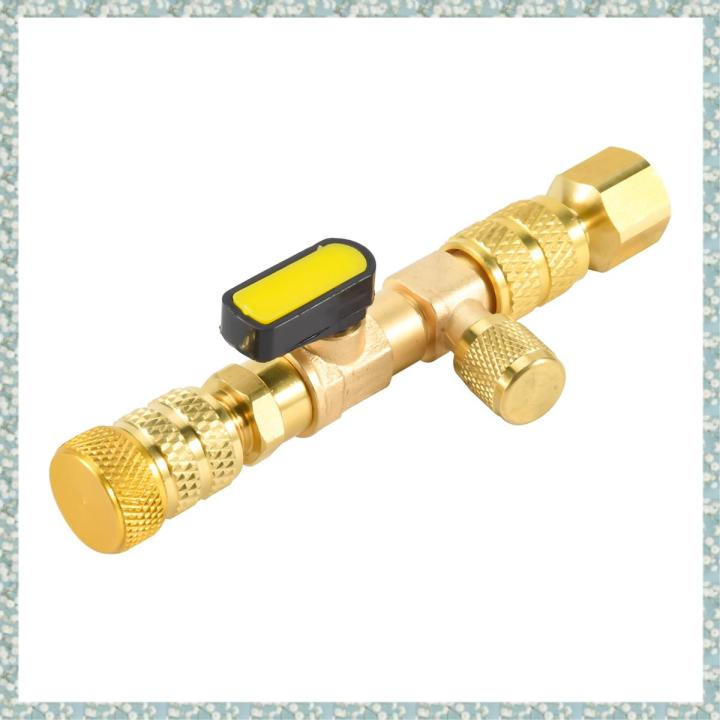 (YASJ) R410A R22 Dual Size SAE Port HVAC Valve Core Removal Installer ...