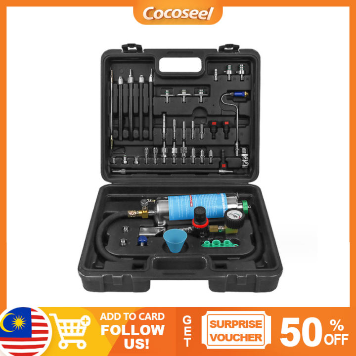 Fuel System Cleaning Kit, Stainless Steel Non-Dismantle Fuel Injector ...