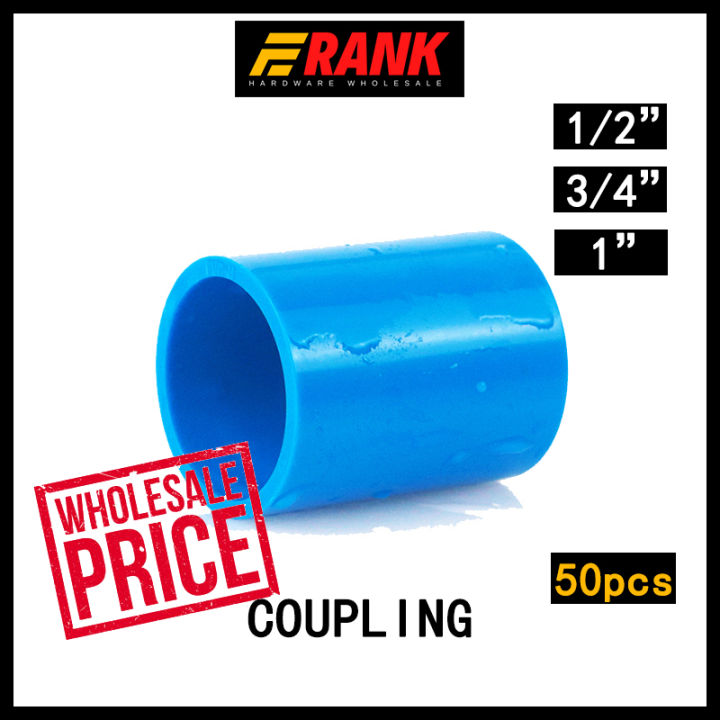 coupling connector 1 2 PVC Blue Fittings 3/4 1 in 20mm 25mm 32mm Pipe Fittings Frank Hardware ...