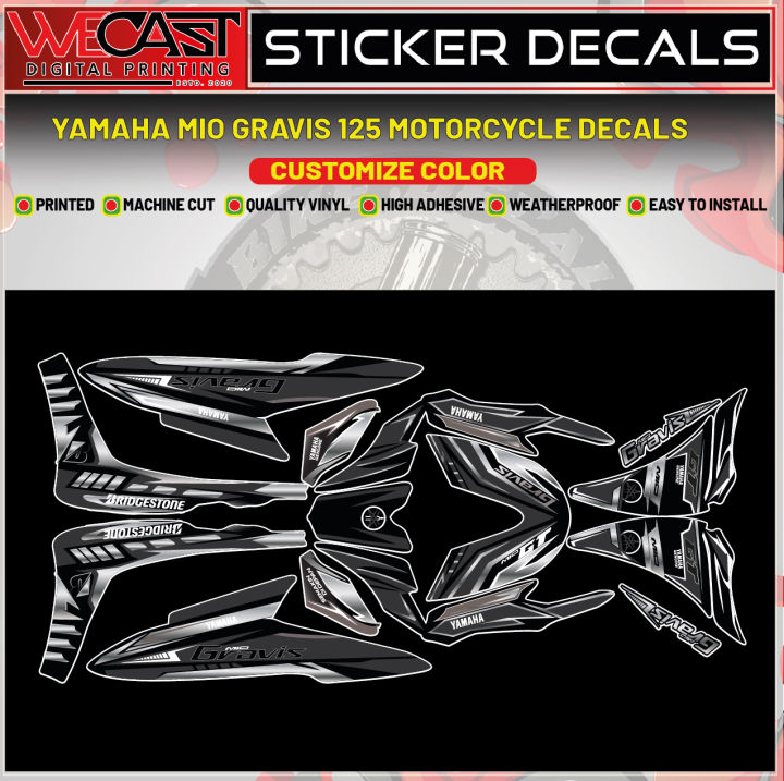 YAMAHA MIO GRAVIS 125 - CUSTOMIZED | Lazada PH