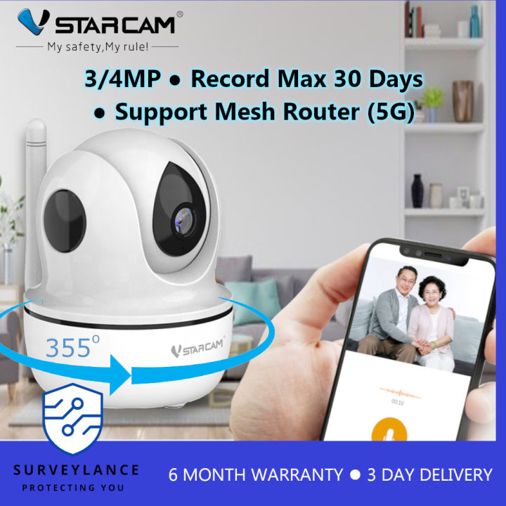 VStarcam C26 4MP WIFI CCTV Security Camera | Lazada Singapore