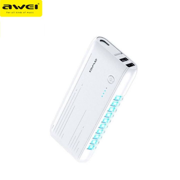 Awei P18K 6000mAh Powerbank Sterilizer UV Lamp Disinfection 2 in 1 ...