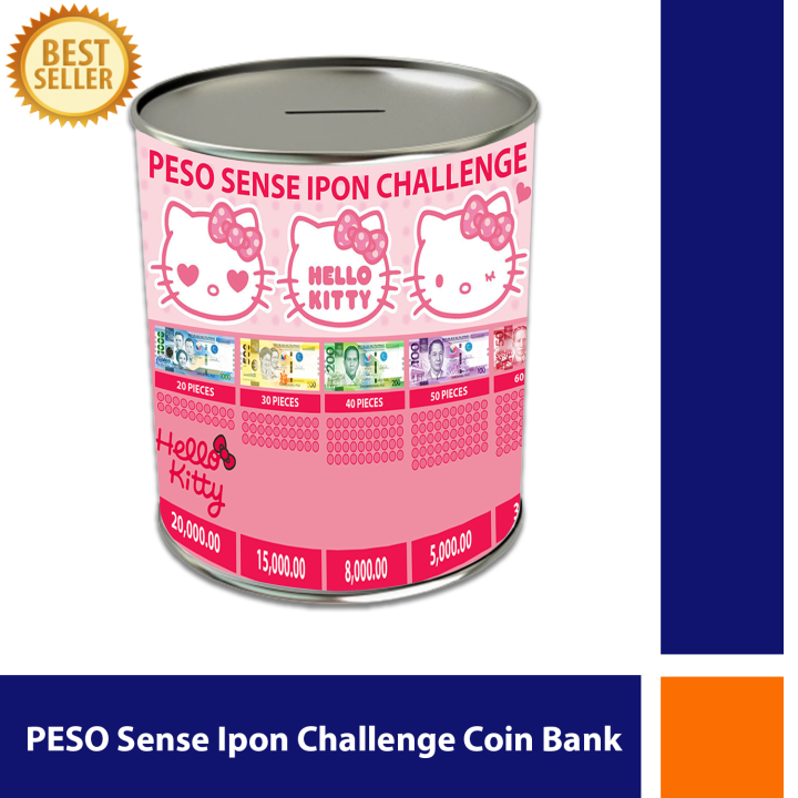 YMS PESO SENSE Ipon Challenge Can (HK1)#020 | Lazada PH