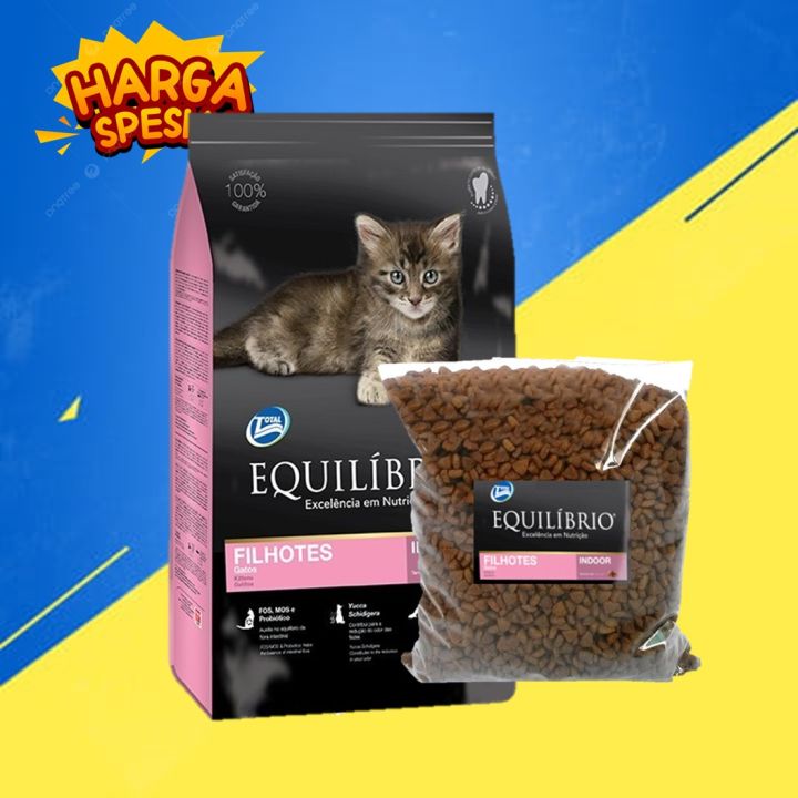 EQUILIBRIO KITTEN 1 kg - Cat Food Equil Kitten Indoor 1 kg | Catfood ...