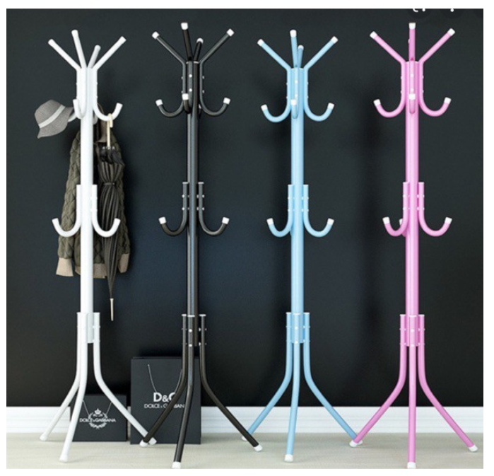 9 Hook Hanging Pole Rack Clothes Hanger Coat Stand Storage | Lazada PH