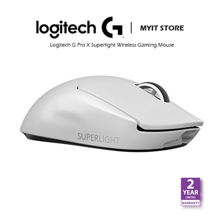 Logitech G PRO X SUPERLIGHT Wireless Gaming Mouse White - High Speed ...