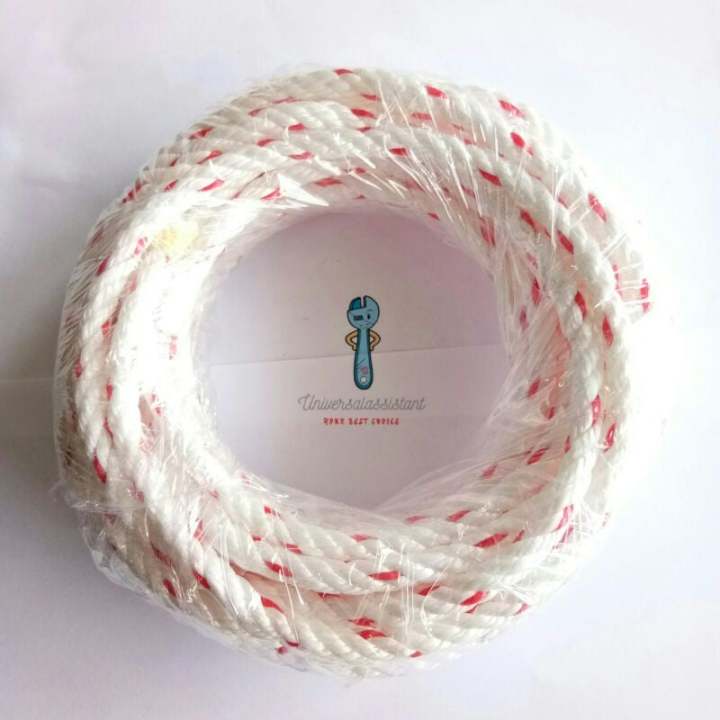 【10 Meter】8mm PP Nylon Rope | Tali Nylon | 10 meter in one unit | Lazada