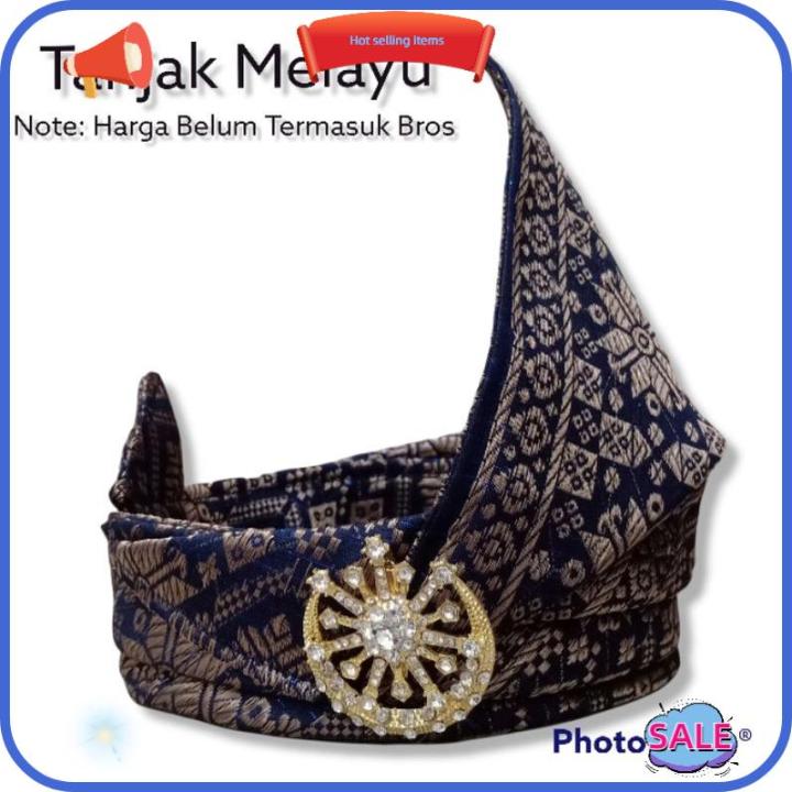 ⭐LOW PRICE⭐ Tanjak MELAYU FULL SONGKET PREMIUM IKAT PANGLIMA Slaves ...