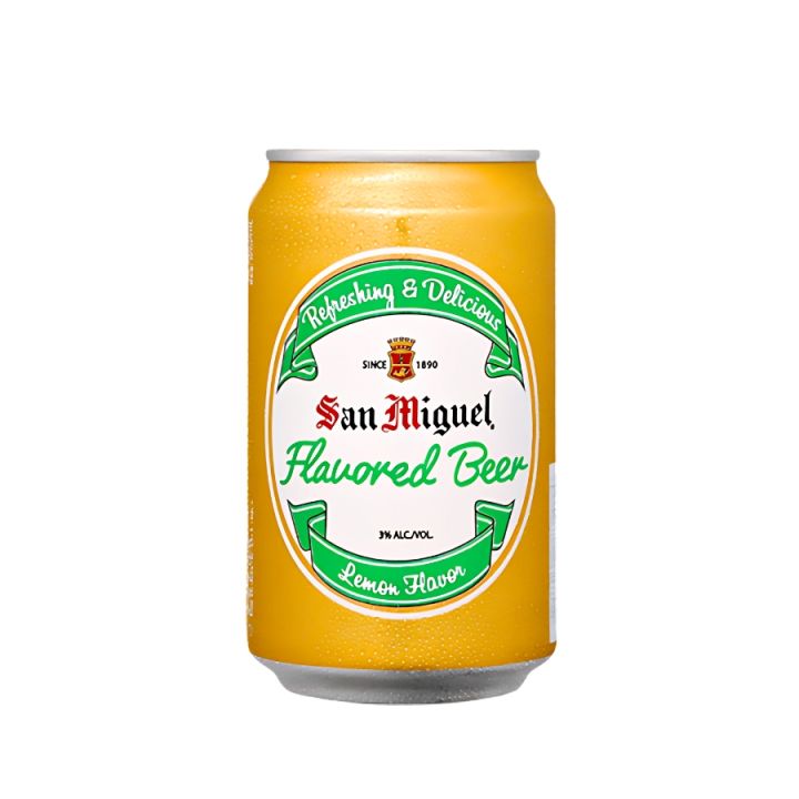 San Miguel Lemon Flavored Beer (330mL) | Lazada PH