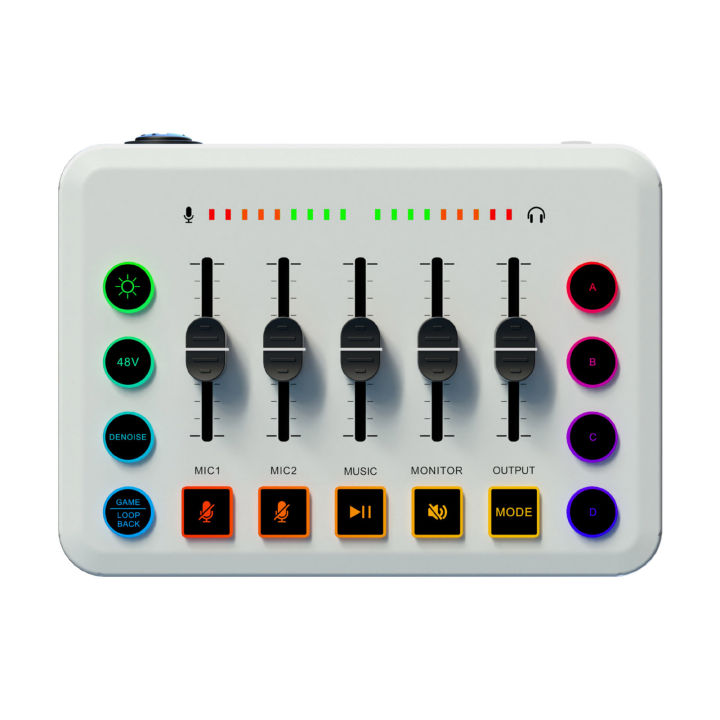 Dj Mixing Board Smooth Volume Slider Fader Mixer Professional Gaming ...