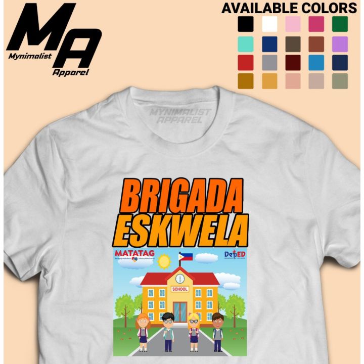 Brigada Eskwela 2025 DTF Print Tshirt for ADULT - Unisex | Lazada PH