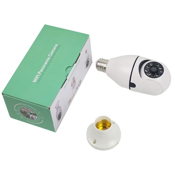 5G Wifi Bulb Night Vision Camera Surveillance Full Color Automatic ...