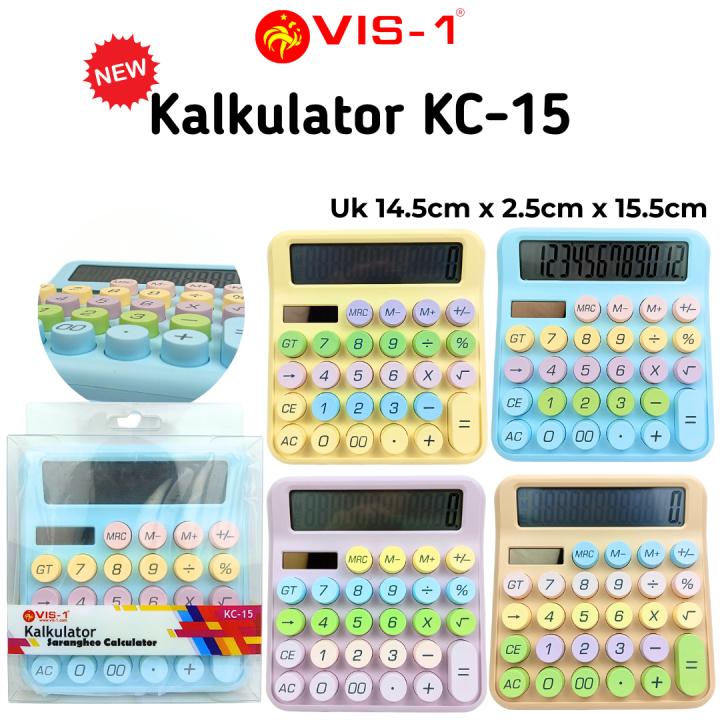 Kalkulator Sarangheo KC-15 / Calculator / Alat Hitung | Lazada Indonesia