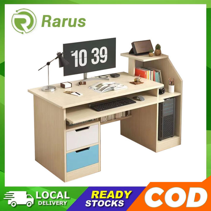 Rarus Multifunctional Computer Study Desk Home Desktop Desk Drawer with ...