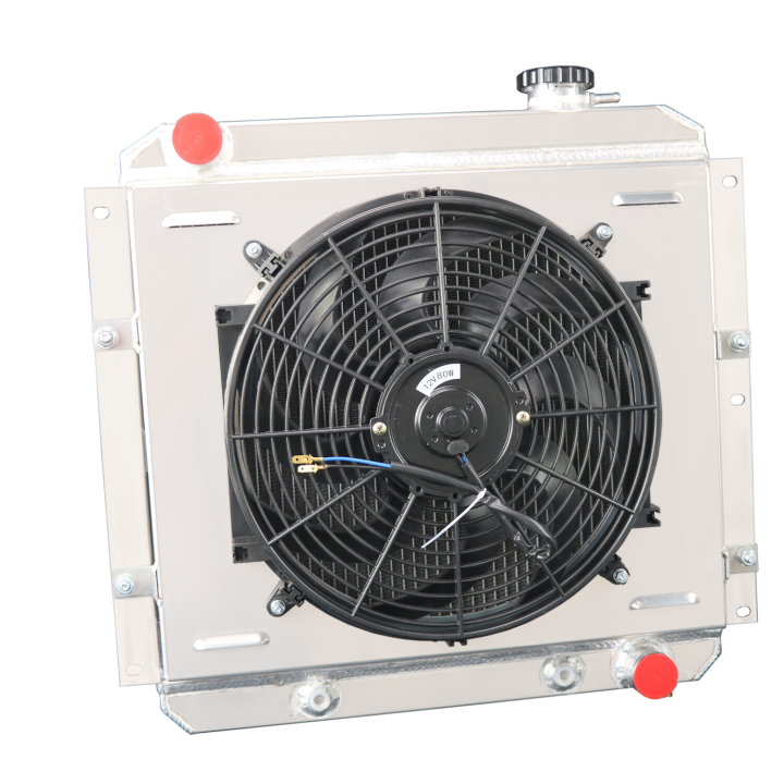 4Row Radiator Shroud Fan For Toyota Land Cruiser FJ40 FJ45 PETROL 1958 ...