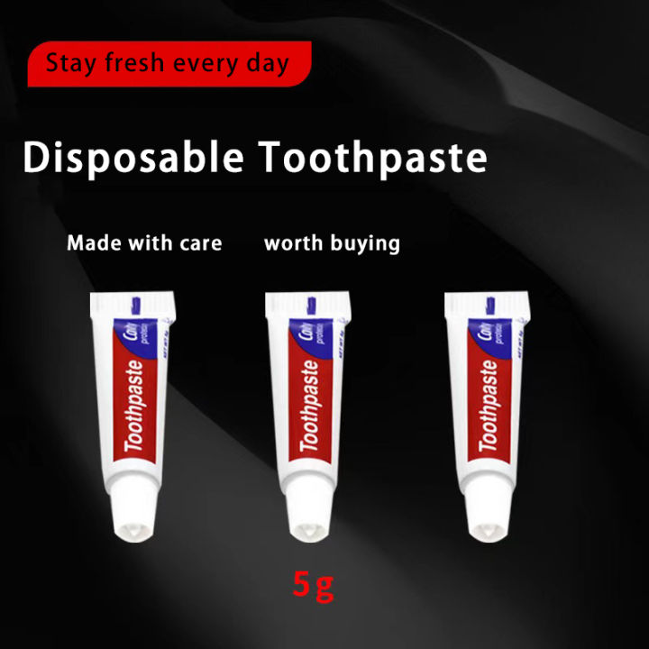 Hotel Supplies Toothpaste Mini Tube Travel Toothpaste Travel Pack 5g ...