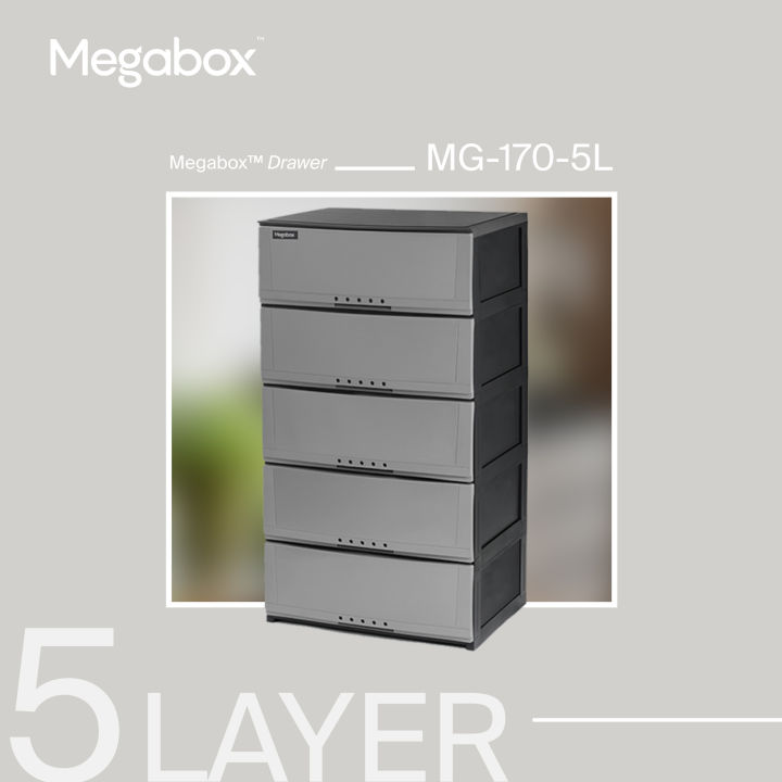 Megabox MG-170 5 Layers Modish Collection Drawer Organizer | Lazada PH