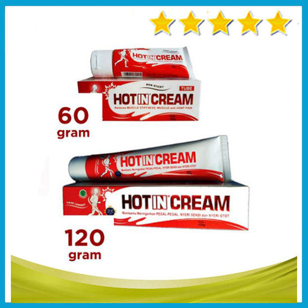HOTIN CREAM 60 GRAM dan 120 GRAM - Hot In Cream Reguler Tidak Terlalu ...