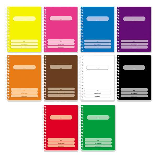 Orions Color Coding Spiral Notebook Set of 10 | Lazada PH