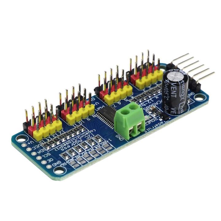 16 channel PWM Servo drive board robot controller IIC interface driver ... 16 channel PWM Servo drive board robot controller IIC interface driver ...