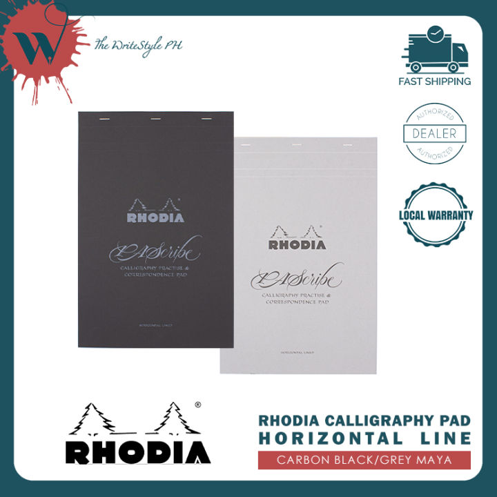 Rhodia Calligraphy Pad (Horizontal Line) | Lazada PH