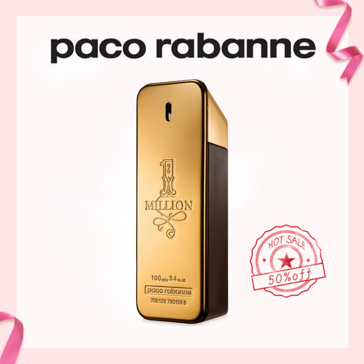 100% Original Paco Rabanne 1 Million Parfum & Paco Rabanne 1 Million ...