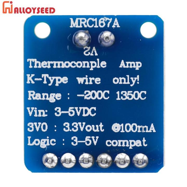 MAX31855 Thermocouple Breakout Board SPI Interface K Type Thermocouple ...
