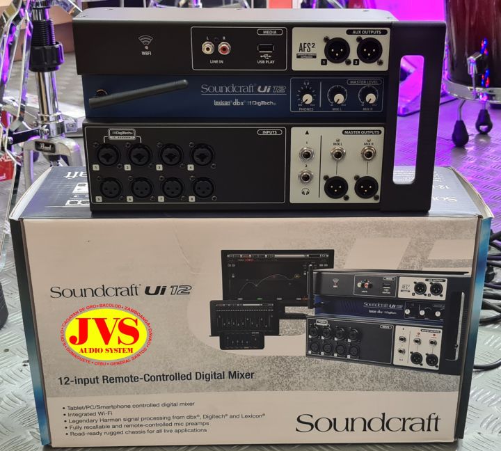 Soundcraft Ui12 Digital Mixer | Lazada PH