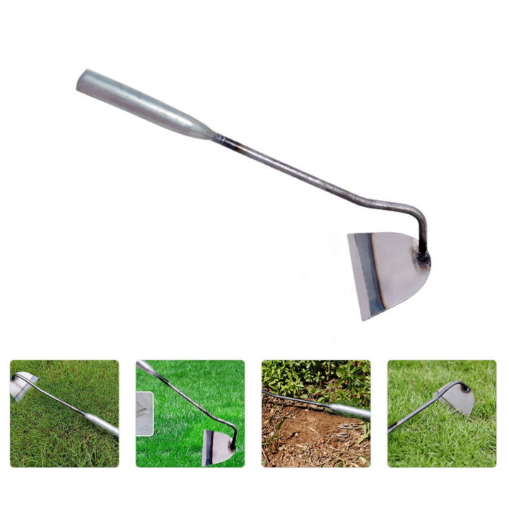 All steel hollow hoe for vegetable planting hoe for home garden ...
