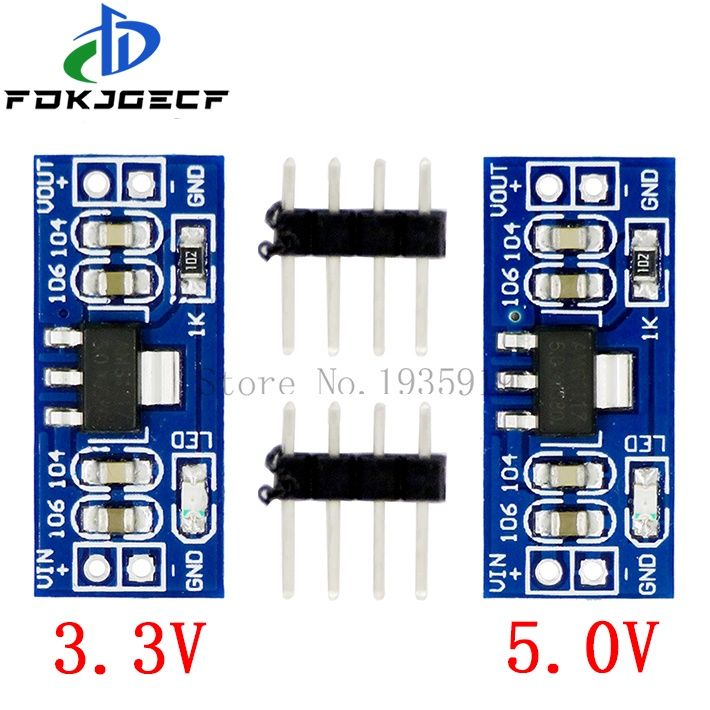AMS1117 LM1117 SMD DC-DC Step Down Buck Converter Power Supply Module DC-DC 4.5V-7V to 3.3V 5.0V ...