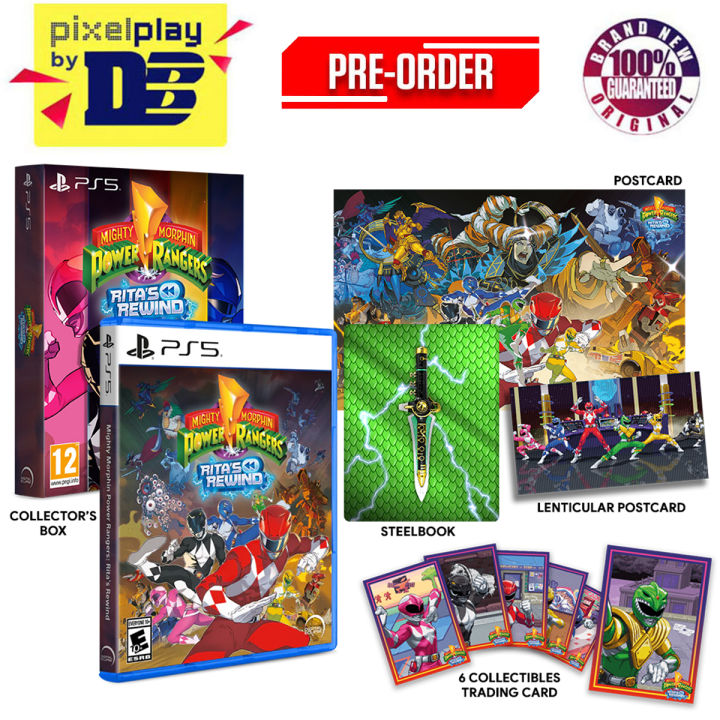 Playstation 5 Mighty Morphin Power Rangers Rita's Rewind Deluxe Edition | Lazada PH