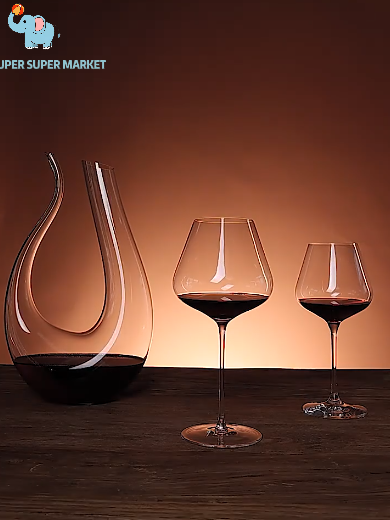 SS MALL 🟡ส่งที่เปิดขวด🟡แก้วไวน์ แก้วไวน์แดง 450ML Red wine glass ของขวัญ แก้วแชมเปญ แก้วโอเชี่ยน ...