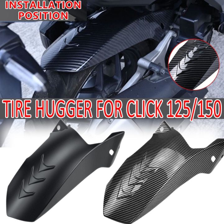 ZOOM Rear tire guard for motorcycles, mudguard, splash guard for hugger ...