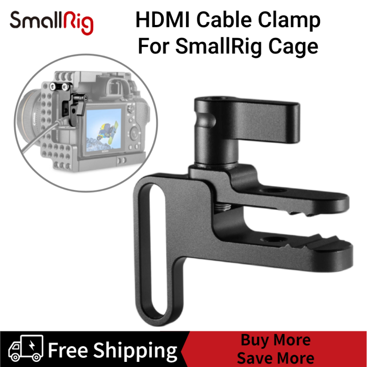SMALLRIG HDMI Cable Clamp Lock Compatible with Sony A7RIII A7II A7RII ...