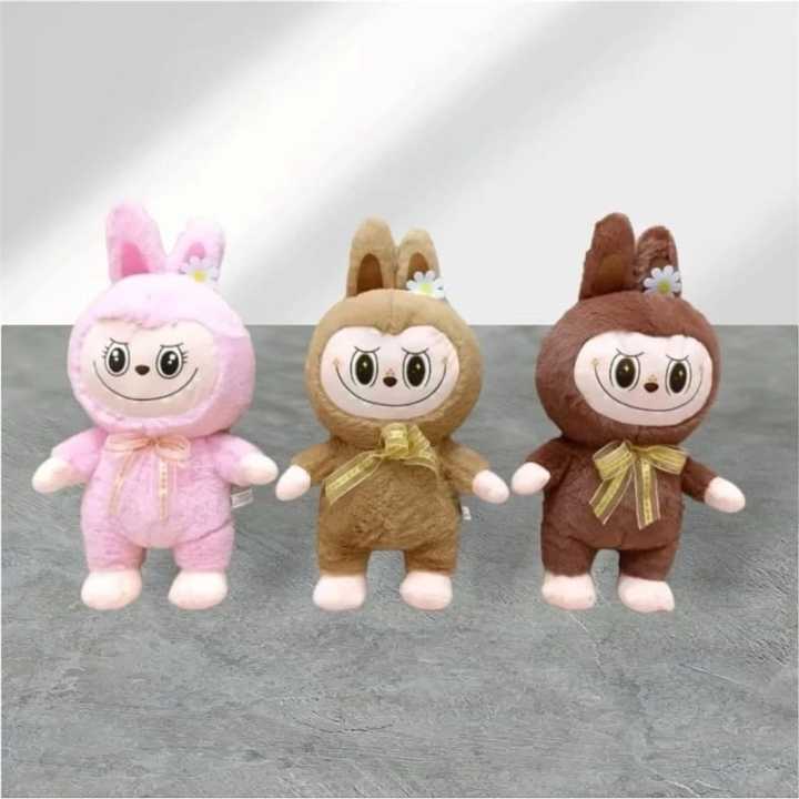 Boneka Labubu The Monsters Exciting Macaron Labu Labu 35 cm | Lazada ...