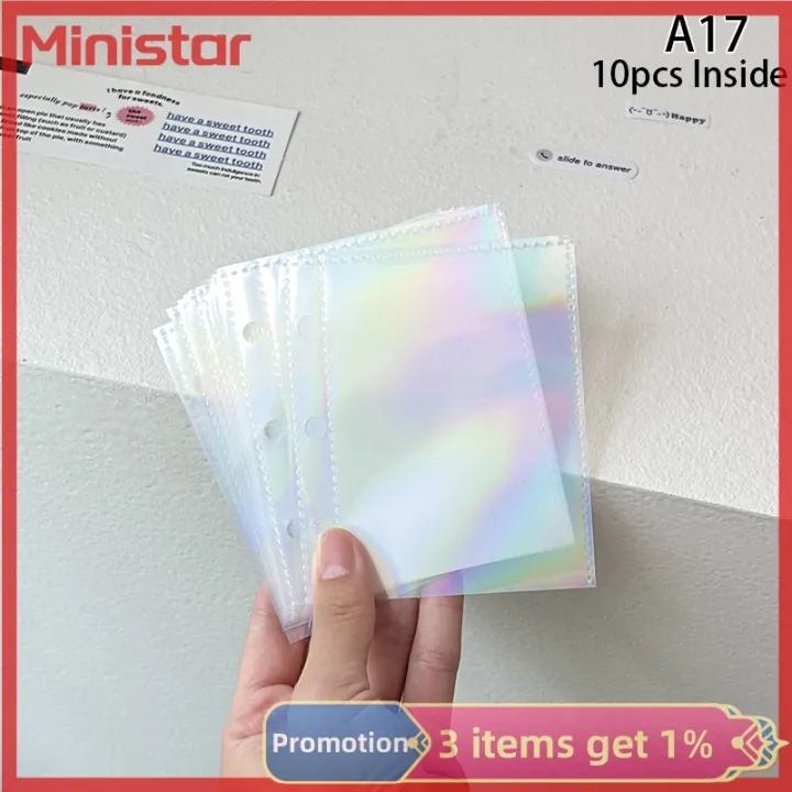 Ministar Transparent Binder Photo Album Kpop Photocard Holder Idol Card ...