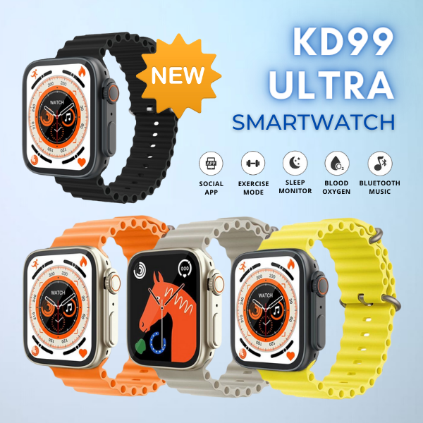 🔥Ready Stock🔥New 2022 KD99 Ultra Smartwatch Smart Watch 8 Ultra Series ...