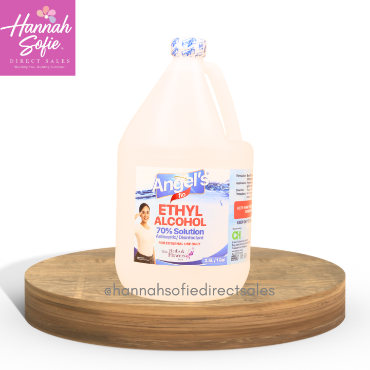 Angel's Flo Ethyl Alcohol 70% 1gallon | Lazada PH