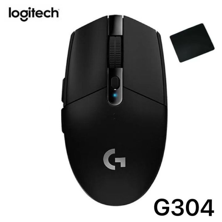 (Free Mousepad)G304 2.4G Wireless Mouse Mouse Gaming HERO Sensor 12000DP 6 Buttons Game Mice ...