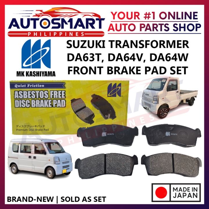 MK Kashiyama: Suzuki Transformer DA63T, DA64V, DA64W Front Brake Pad ...