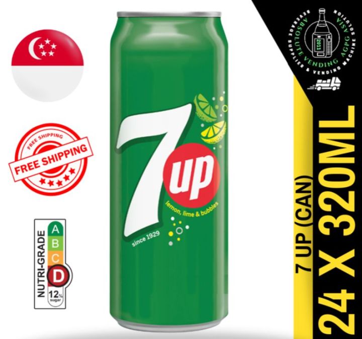 7UP 320ML X 24 (CAN) | Lazada Singapore
