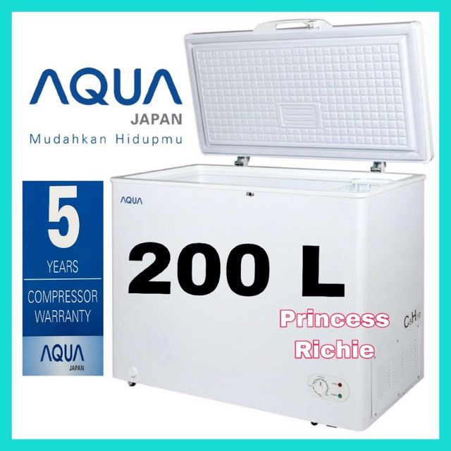 Chest Freezer Aqua Sanyo 200 Liter | Lazada Indonesia