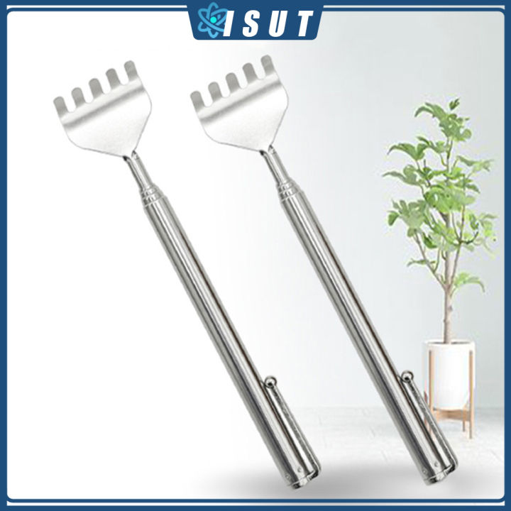 Telescopic Stainless Steel Pen Type Old Man Tickle Scratch Rake Back ...
