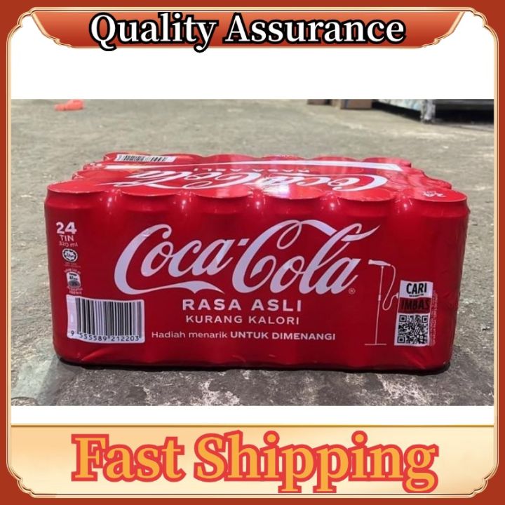 Coca-Cola Coke Can 320mlx24tin/carton (expired may 2025) | Lazada