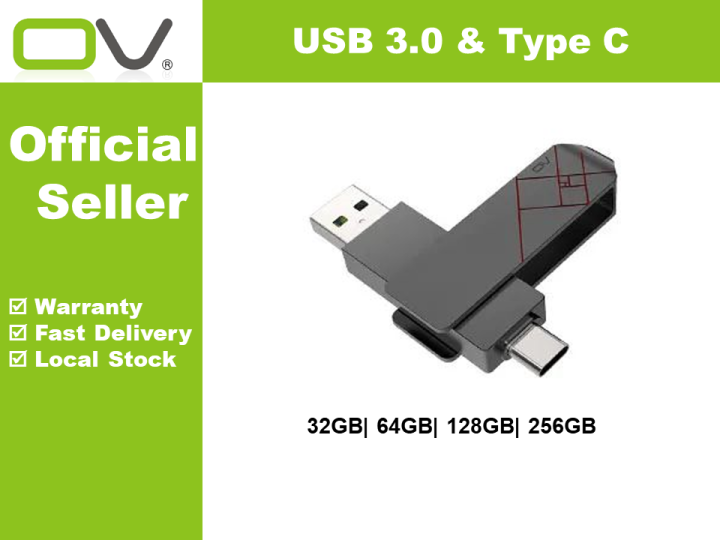 OV Type C and USB 3.0 dual interface thumb drive/ pen drive/ flash ...