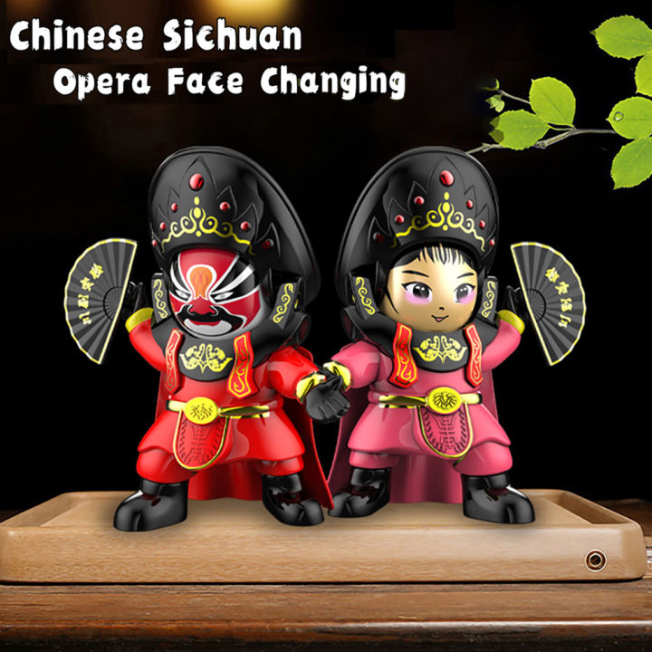 Calistouk Sichuan Opera Face Changing Dolls China Chinese Style Fortune ...